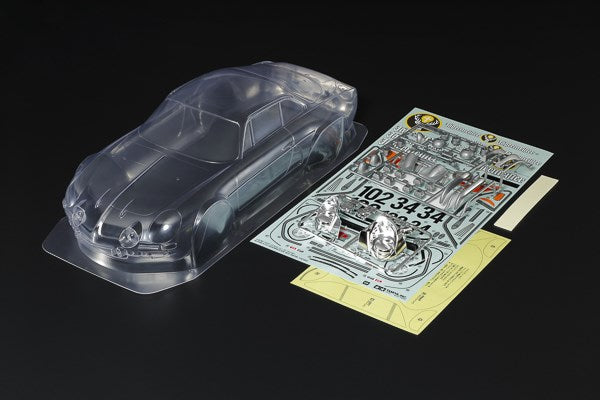 1/10 Scale R/C Alpine A110 J germeister Body Parts