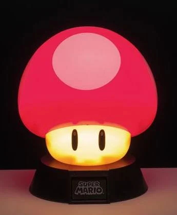 NINTENDO - Champignon - Lampe Icon - 10cm