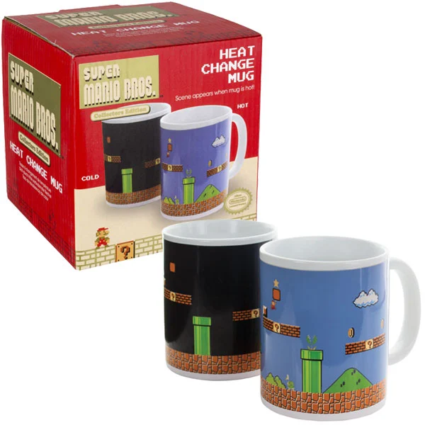 NINTENDO - Super Mario Bros - Mug thermoréactif