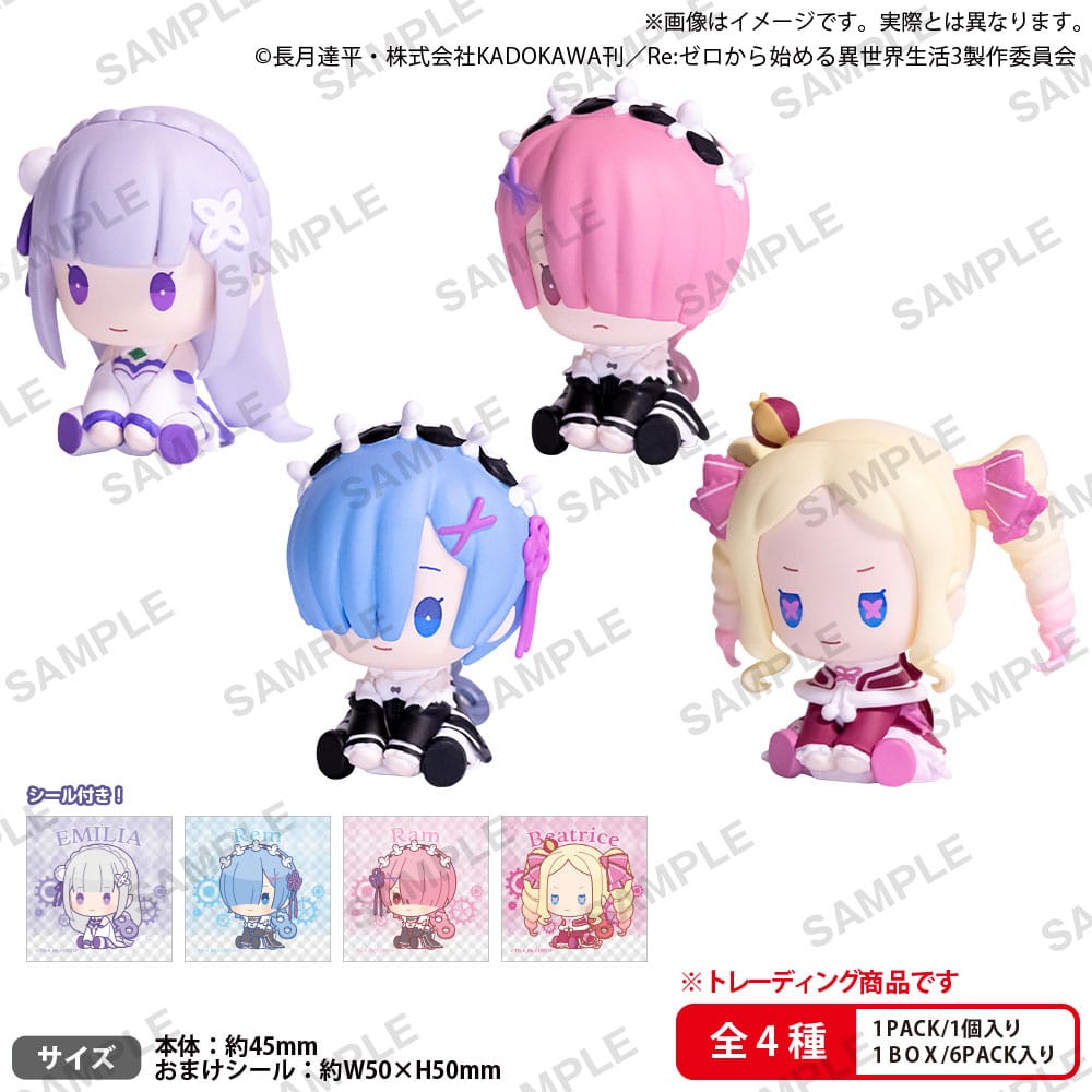 Re:ZERO -Starting Life in Another World PVC Figures Petatto Clockwork