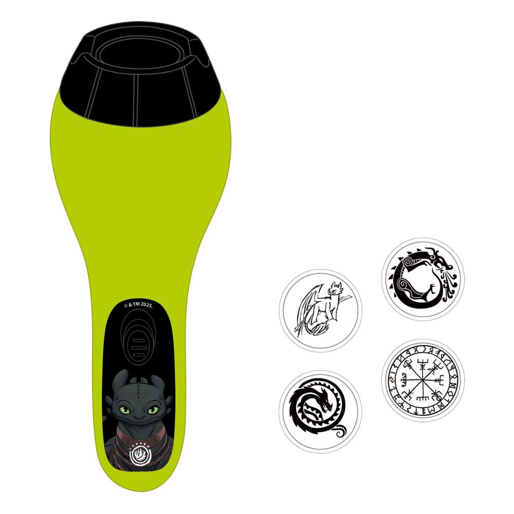 How to Train Your Dragon Flashlight with Projector