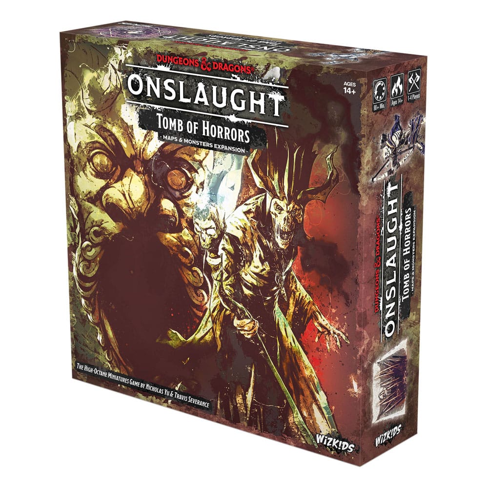 Dungeons & Dragons Game Expansion Onslaught Tomb of Horrors - Maps & M