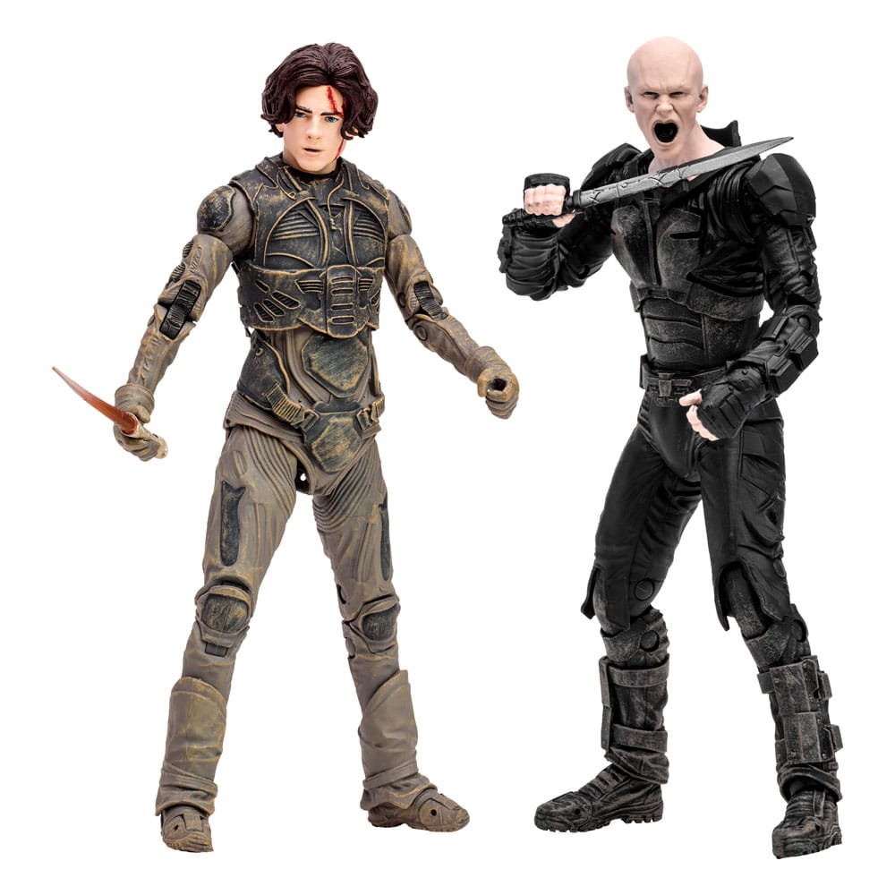 Dune: Part Two Action Figure 2-Pack Paul Atreides & Feyd-Rautha Harkon ...